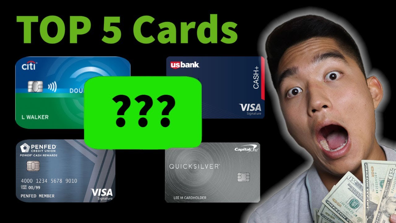 *5% Cash Back* BEST Cash Back Credit Cards 2020 - No Annual Fees - YouTube