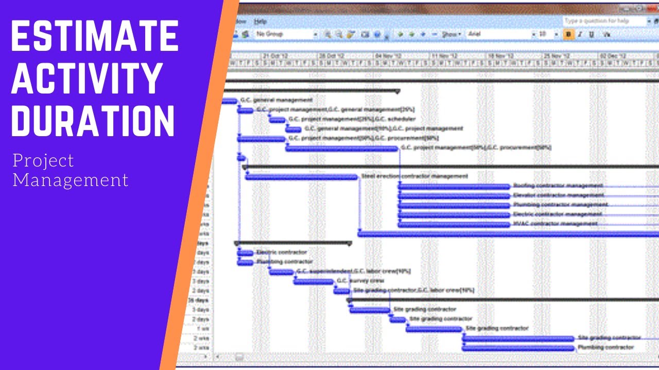 Estimate Activity Duration - YouTube