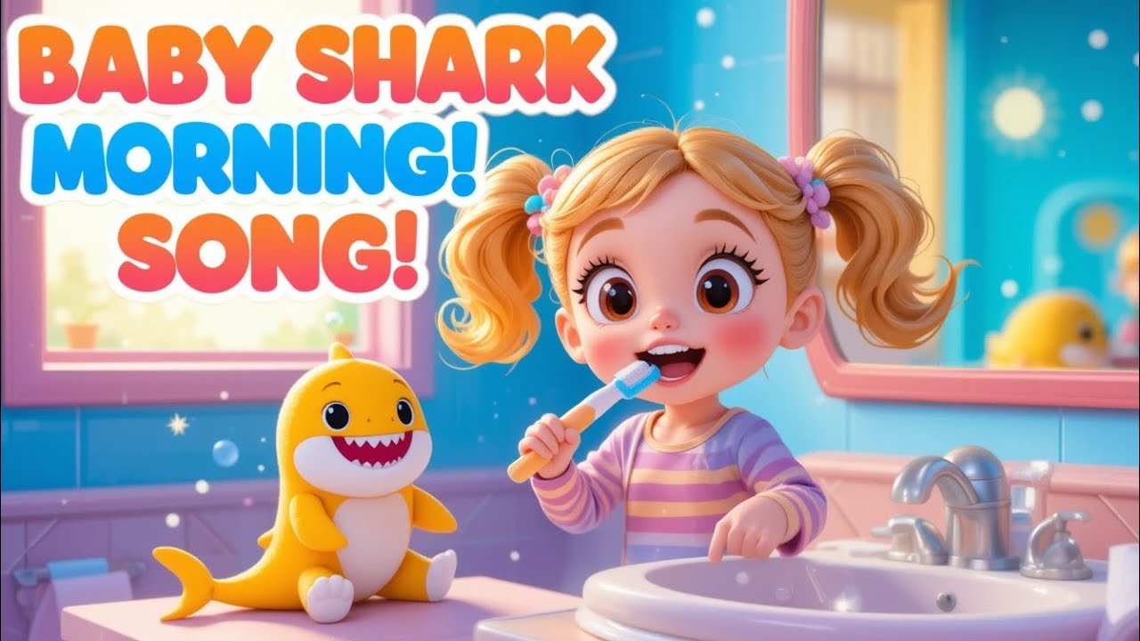 Baby Shark Morning Routine Nursery Rhyme Song 🦈 | Healthy Habits for ...