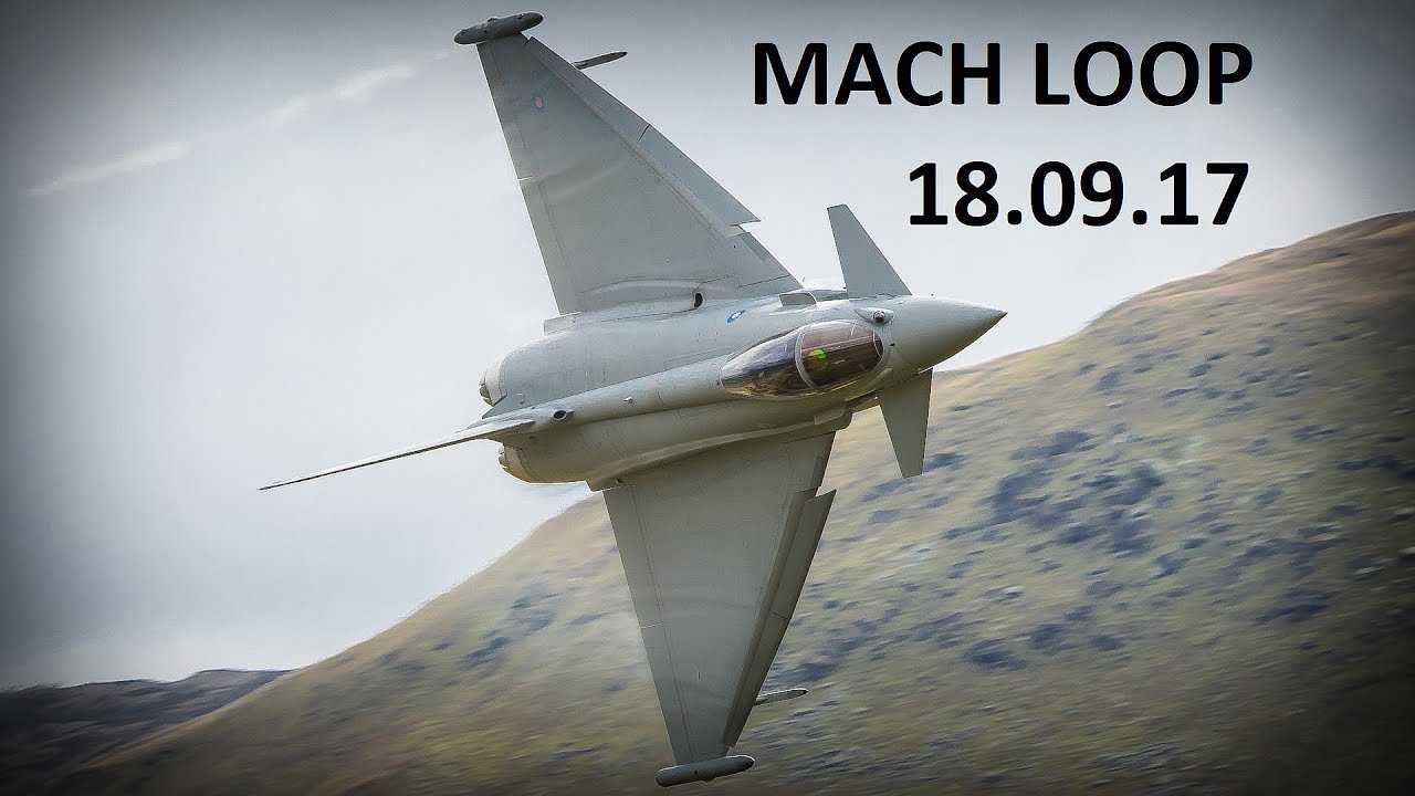 Mach Loop | Military Low Flying | September 2017 - YouTube