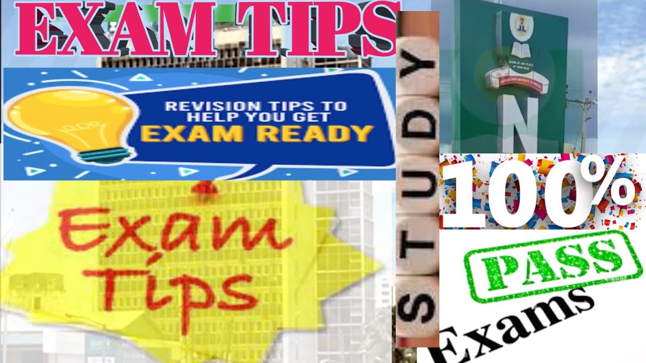 EXAM MADE EASY! EXAM TIPS - YouTube