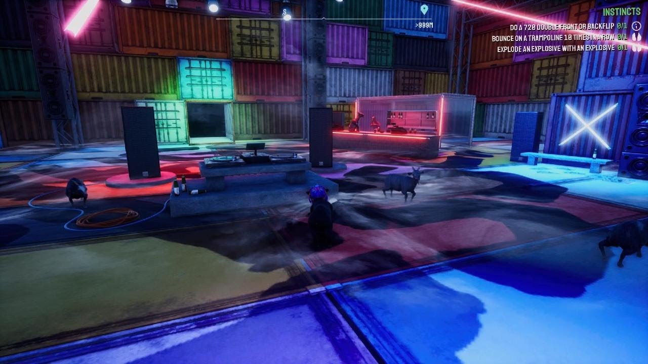 Goat Simulator 3 Secret Container Rave. - YouTube