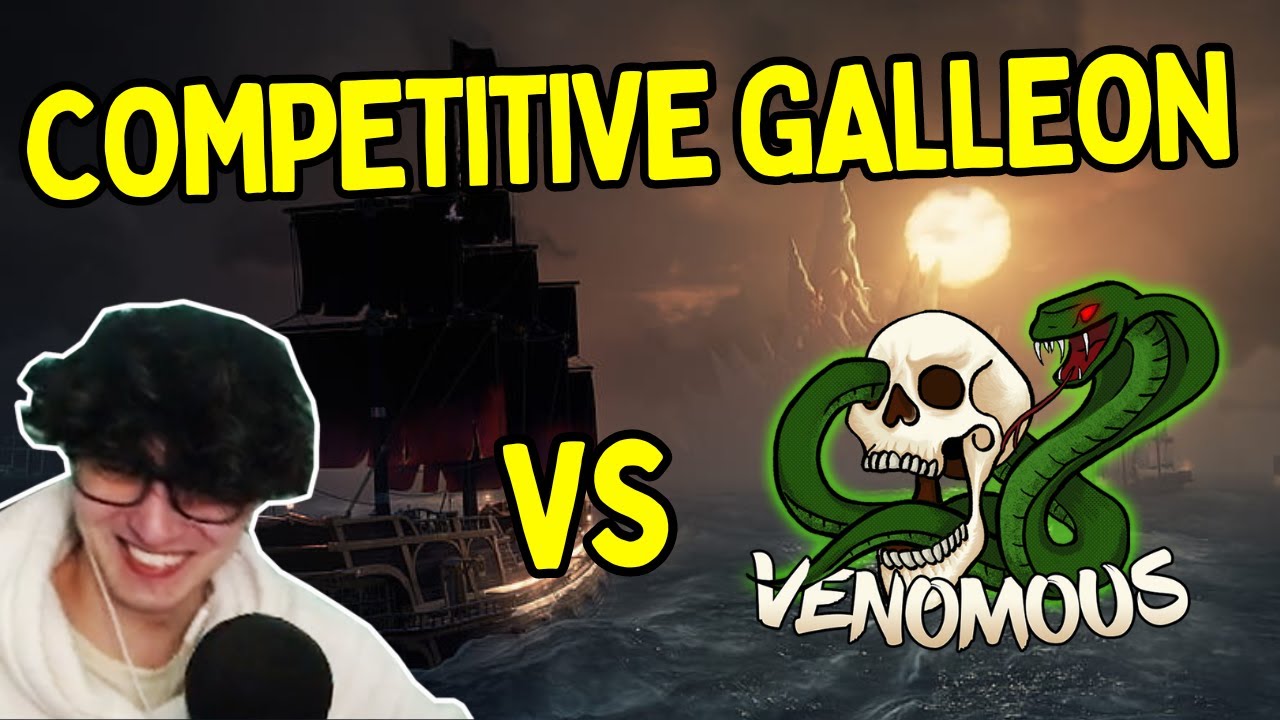 Competitive Galleon Fights vs League of Thieves Crew! - YouTube