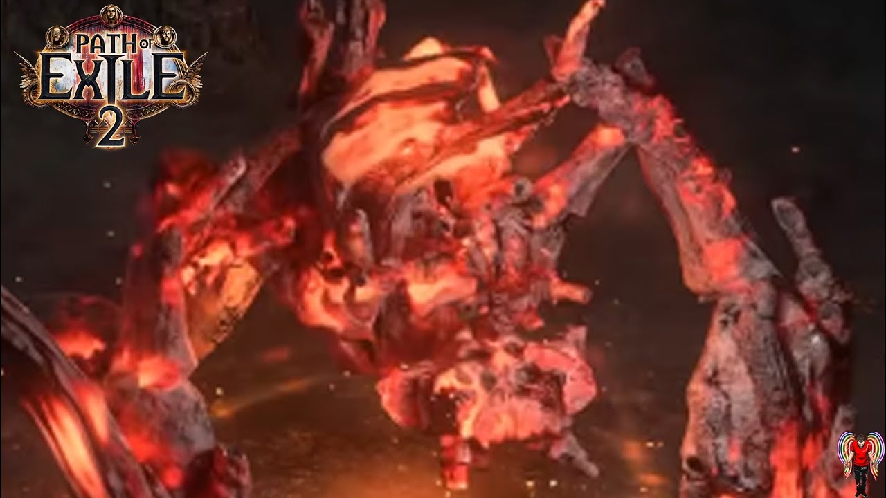 Path Of Exile 2 - Rattlecage, The Earthbreaker Boss Fight - YouTube