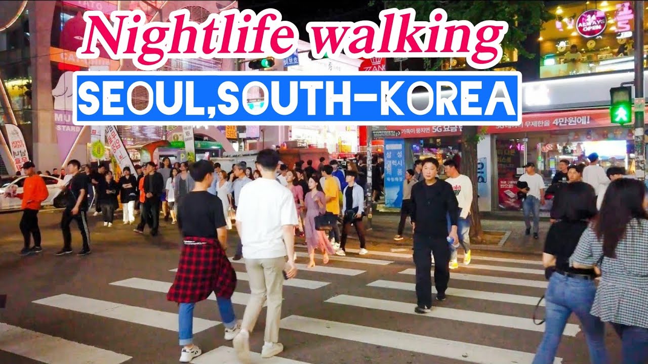 Walking in Hangang Park Seoul SOUTH KOREA wearing mask In CoronaVirus ...