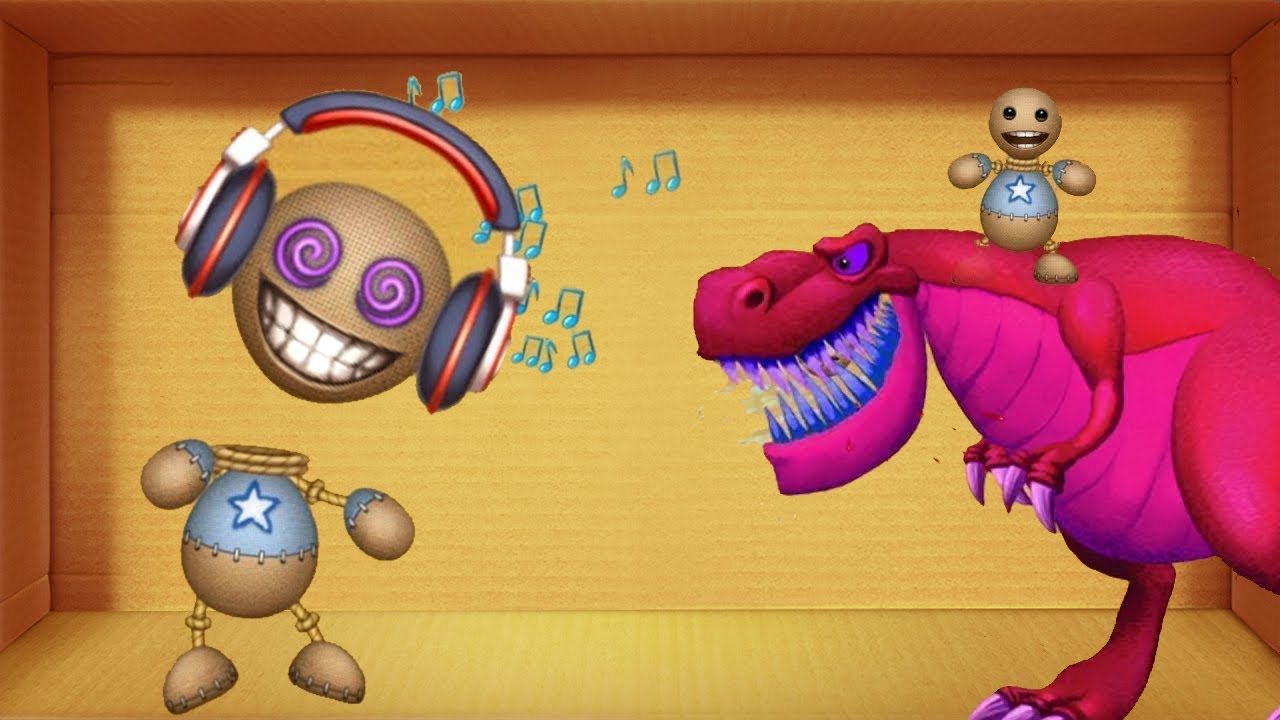 Dinosaurs T-rex vs Buddy KickPod | @loicdesmet - YouTube