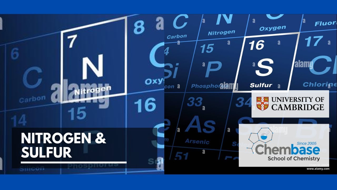 Nitrogen and Sulfur | Advanced Level Chemistry - YouTube