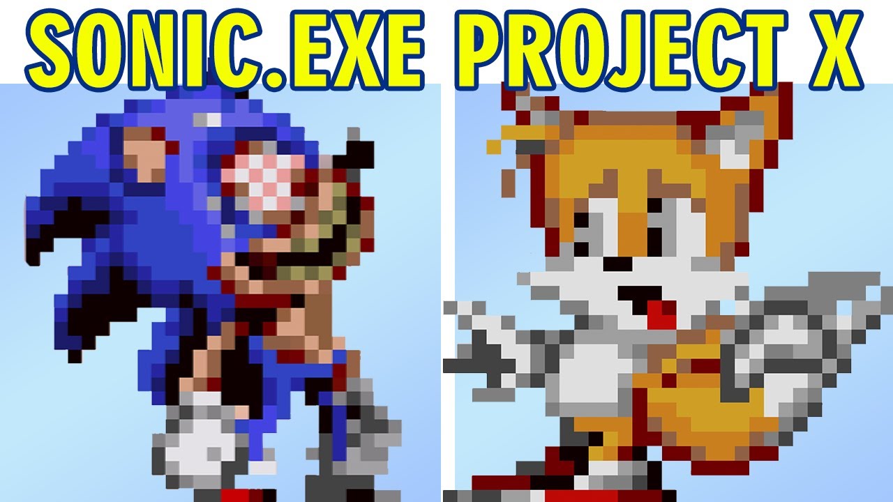 Friday Night Funkin VS Sonic.EXE Project X x Original Game Cover (FNF MOD HARD) - YouTube