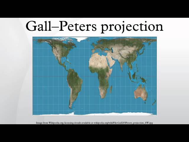Peters Projection Map Vs