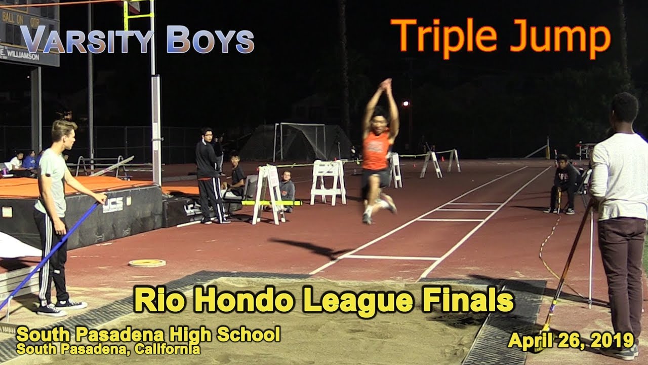 2019 TF - Rio Hondo Finals - Triple Jump Jump (Varsity Boys) - YouTube