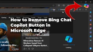 How To Remove Copilot In Edge Browser Delete Copilot In Microsoft Edge Browser Technical Fix Mp3 ...
