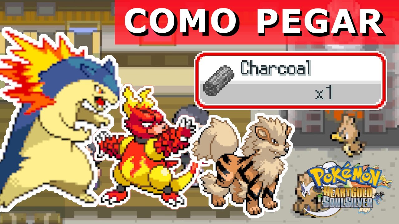 Como pegar o Charcoal no Pokémon HeartGold & SoulSilver - YouTube