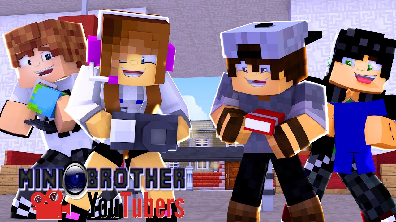 Minecraft: O MELHOR QUARTO DA CASA - MINI BROTHER YOUTUBERS Ep 26 - YouTube