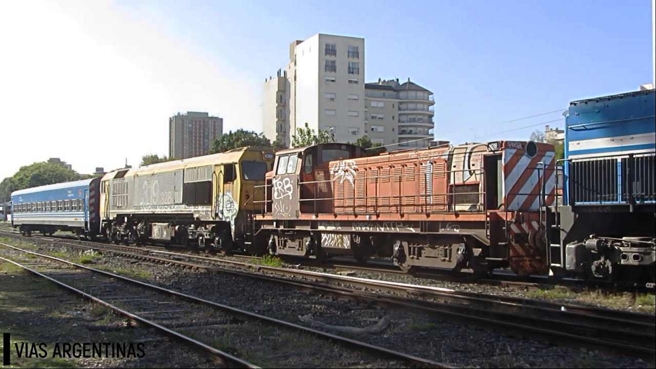 TRASLADO DE B&L 1218 y EMD GM J26 319-328-1, con la EMD G26 1000, de ...