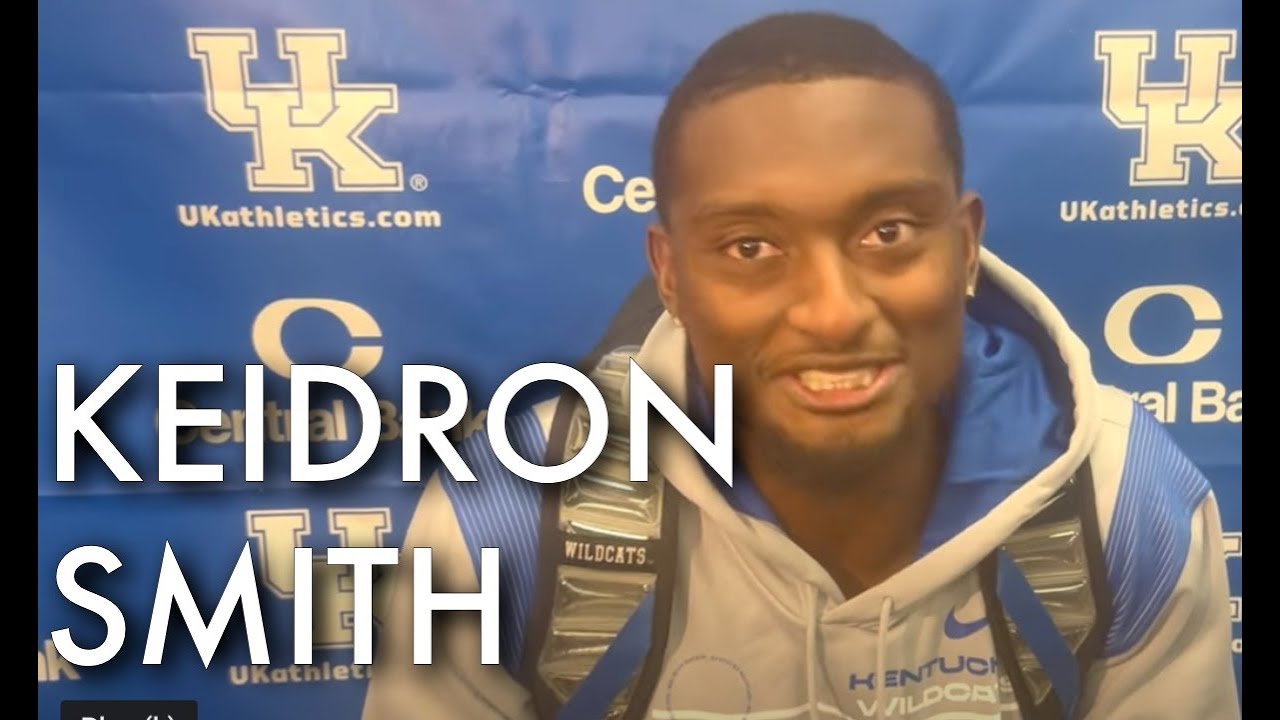 Keidron Smith recaps Kentucky Football Debut, Miami (OH) Win | SEC ...