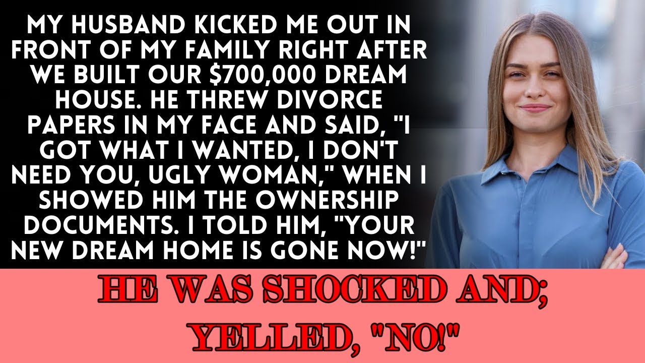 My husband kicked me out of our luxurious $700,000 dream residence and ...