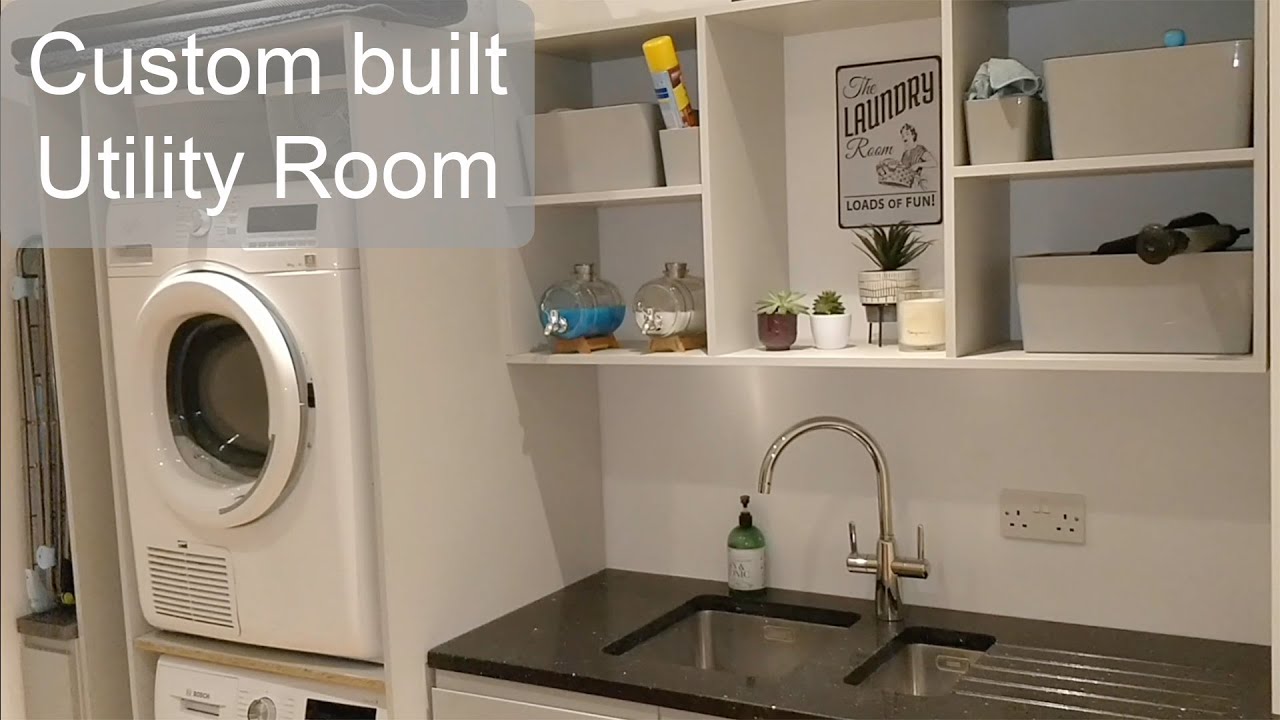 Custom built Utility Room - YouTube