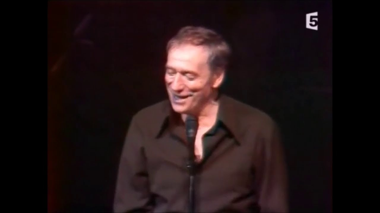 Yves Montand - La chansonnette - Live HQ STEREO 1981 - YouTube