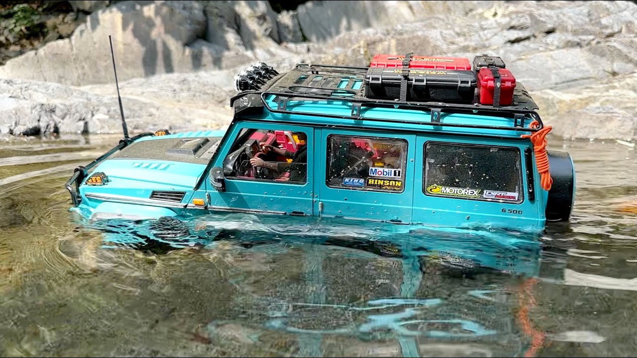 Team Raffee Co. (TRC) | 1/10 scale RC Car BENZ G-Class | HARD BODY ...