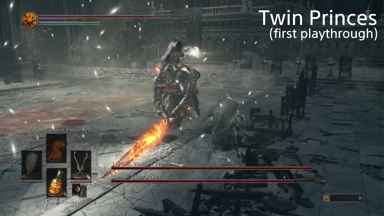 Dark Souls III first playthrough: Twin Princes - YouTube