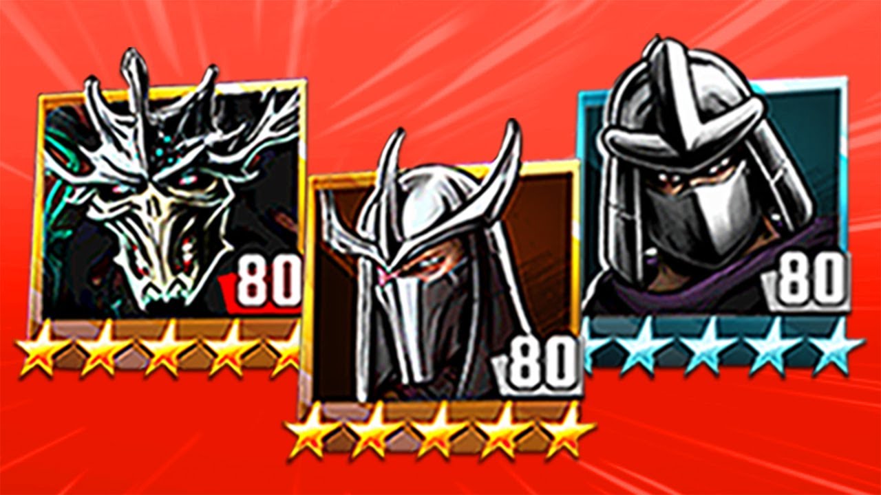 TMNT Legends Shredder, Super Shredder, Shredder Classic - YouTube