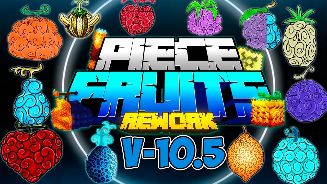 Nova Atualização do Addon Piece Fruits v10.5 no Minecraft 1.21.51 - YouTube
