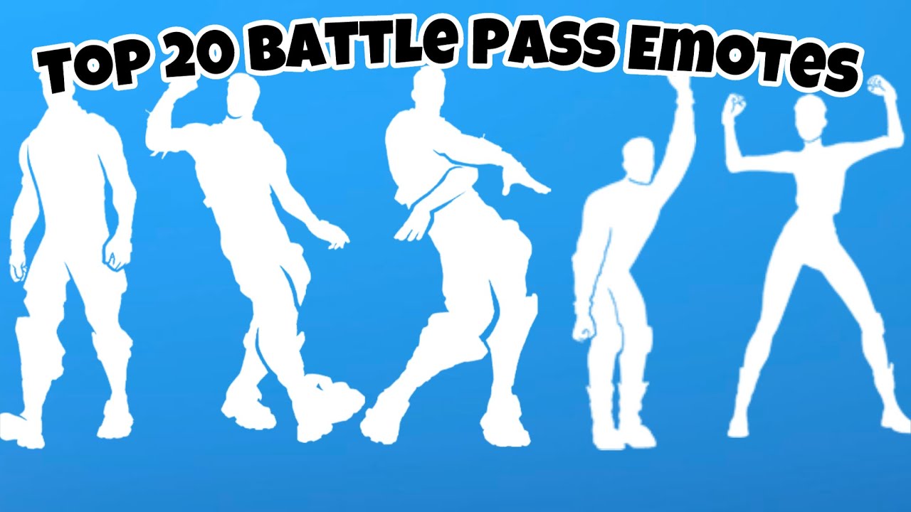 Top 20 Battle Pass Dances & Emotes In Fortnite! - YouTube
