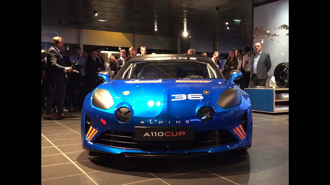 Alpine A110 Cup (2017) : ce qu'il faut retenir de la présentation - YouTube