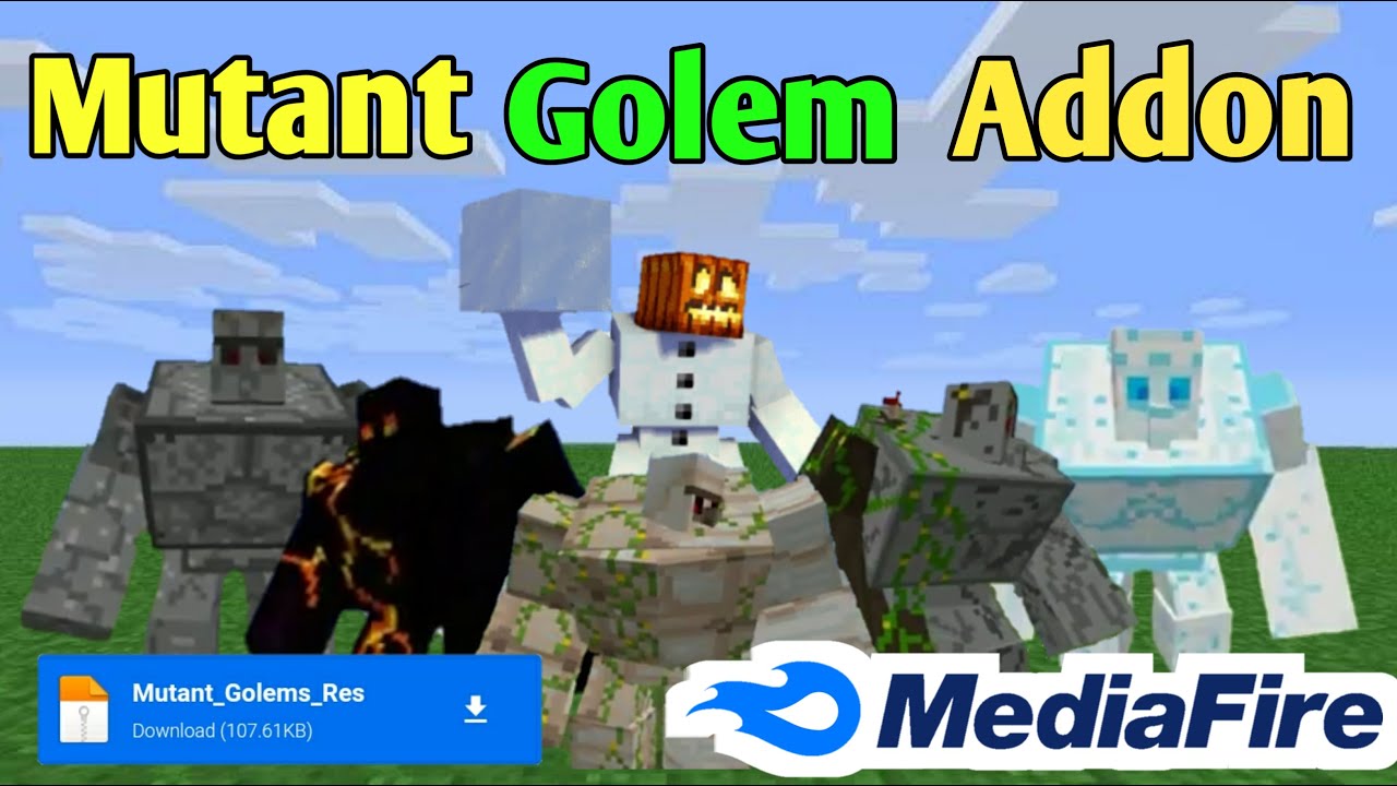 Mutant Golem Addon - YouTube
