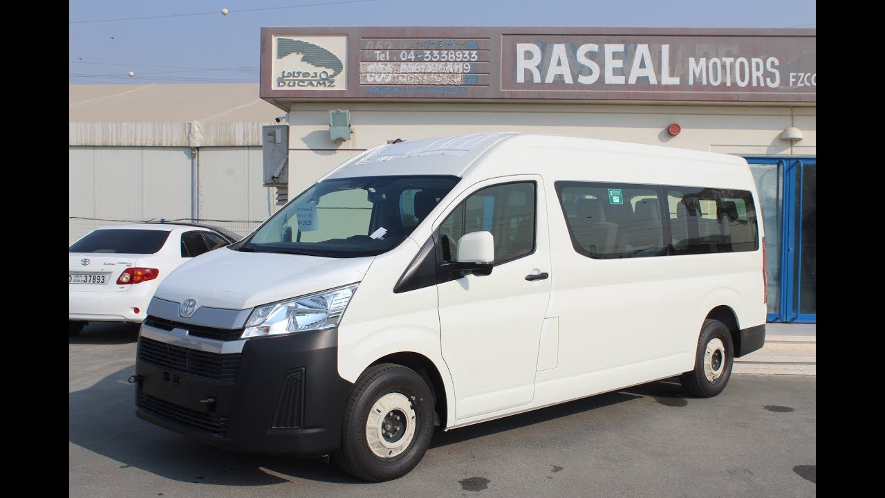 Toyota Hiace DX 3.5L V6 Petrol A/T Automatic Gear 13-Seater - YouTube