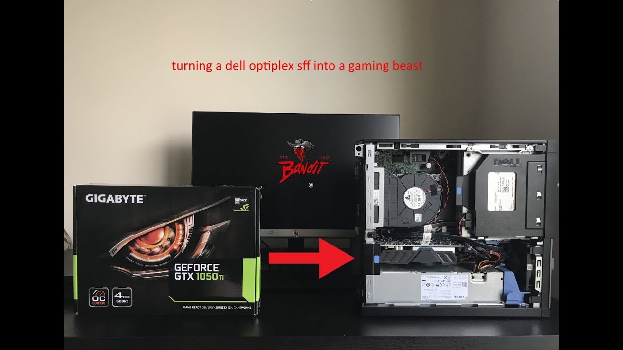 How to upgrade a dell optiplex into a gaming pc - YouTube