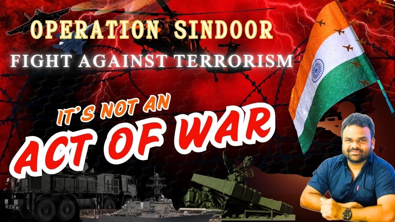 🚨OPERATION SINDOOR🚨 - FIGHT AGAINST TERRORISM, IT’S NOT AN ACT OF WAR ...