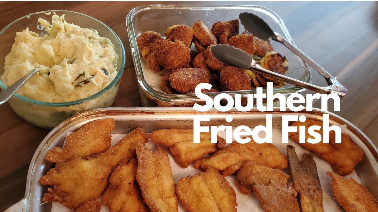 1st Fish Fry @ Deep South Homestead - YouTube