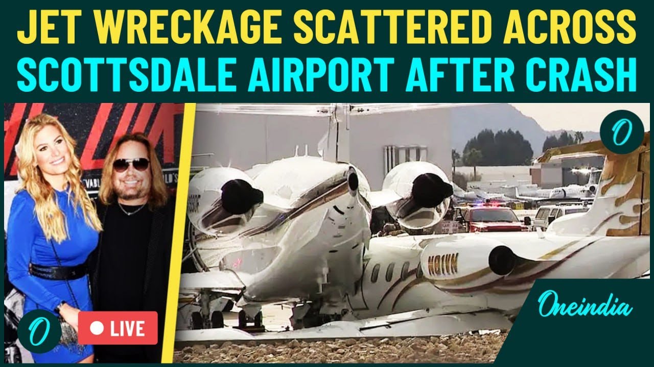 LIVE | Vince Neil’s Learjet Crashes at Scottsdale Airport – Fiery ...
