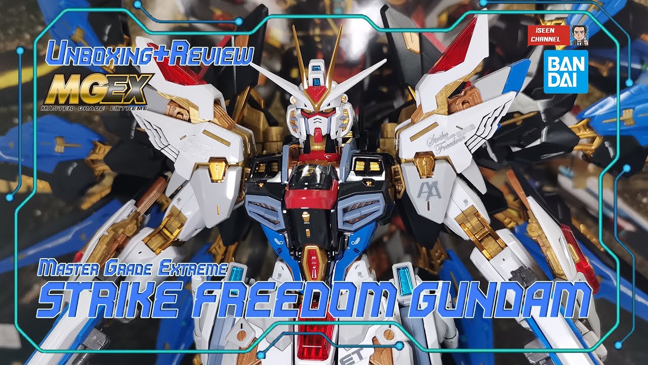 [Unboxing+Review] MGEX: Strike Freedom Gundam [Master Grade Extreme 1/ ...