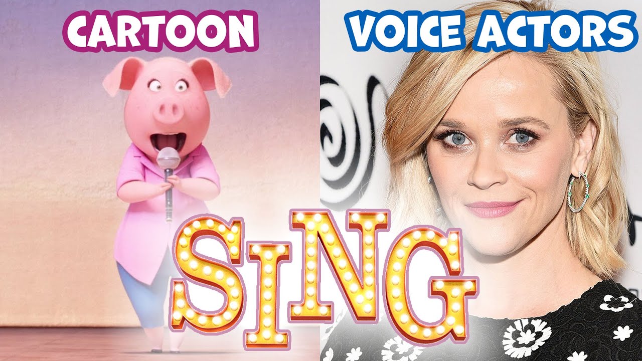Actors who voiced the characters of the cartoon "SING" - YouTube