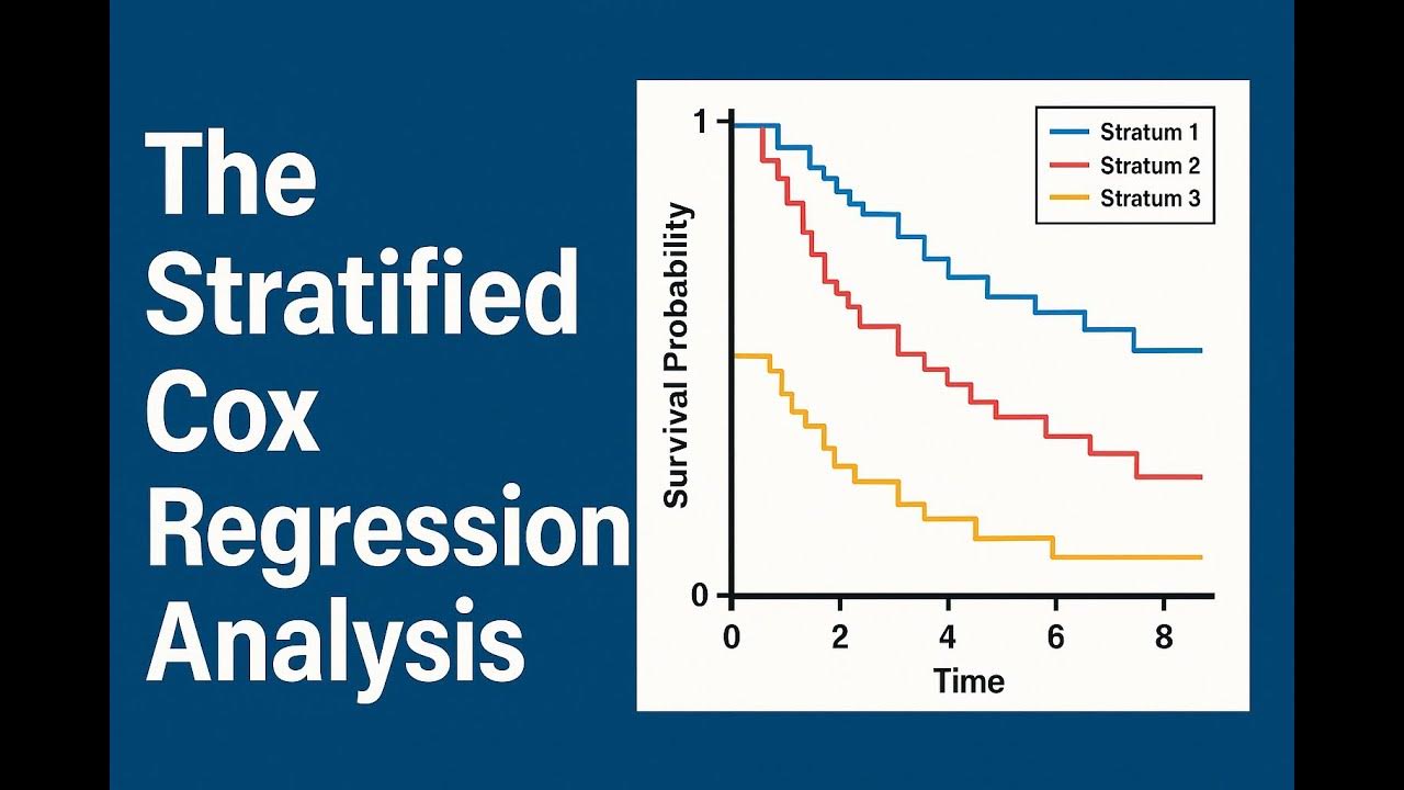 The stratified Cox regression Analysis - YouTube