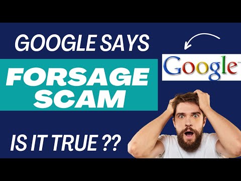 How to Reply when people say forsage is scam? | Fair Search about ...