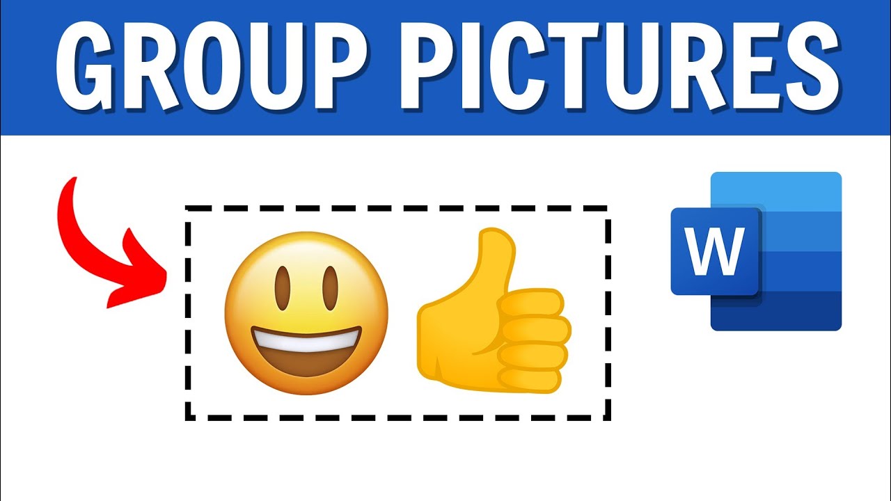 How to Group Pictures in MS Word (2025) - YouTube