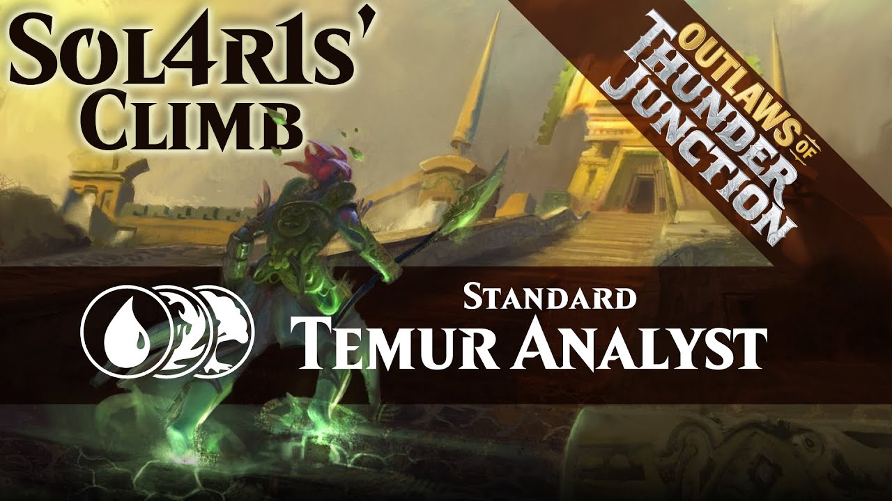 Lands, Lands, Lands | Sol4r1s' Ladder Climb mit Temur Analyst (Standard Bo3) - YouTube