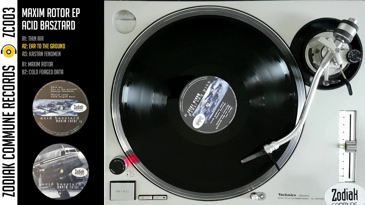 Zodiak Commune Records (ZC003) - Maxim Rotor EP - Ear To The Ground ...