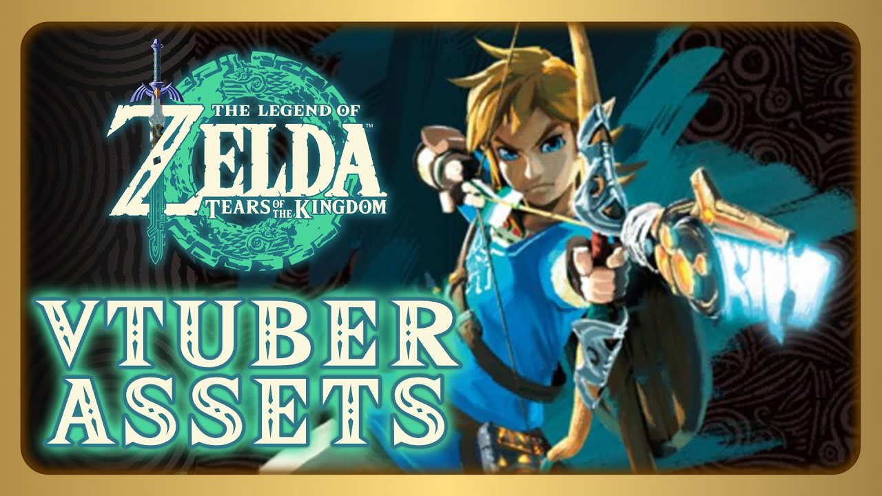 Zelda Tears of the Kingdom Vtuber Assets and Breath of the Wild ...