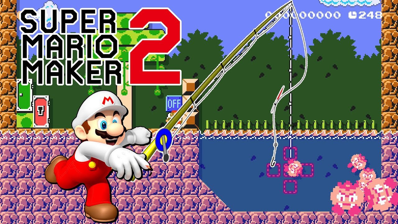 Fishing SIMULATOR - Super Mario Maker 2 - YouTube