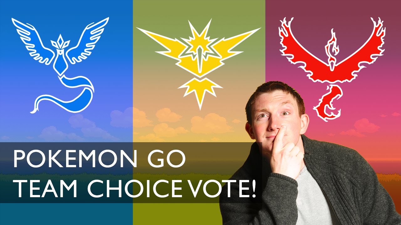 Pokemon Go Team Choice Vote - YouTube