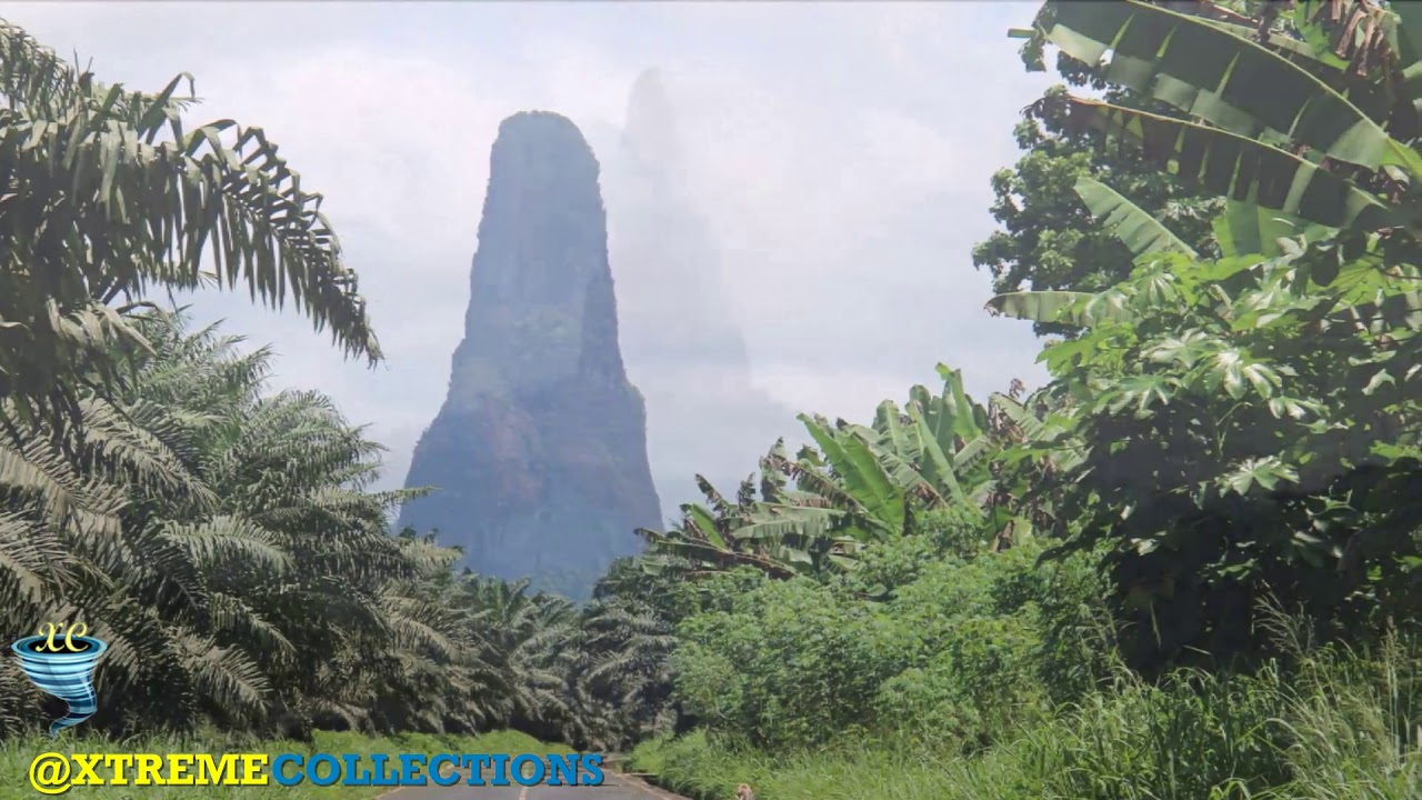 Pico Cao Grande in Sao Tome, Sao Tome and Principe - YouTube