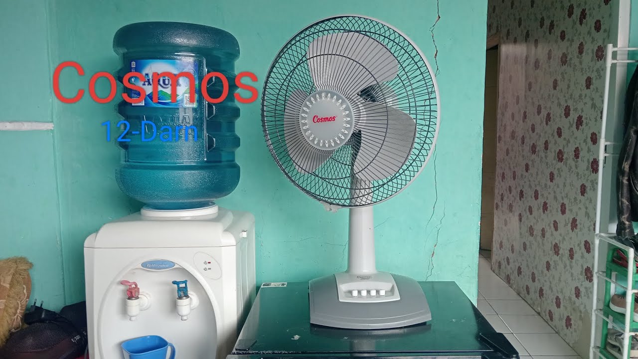 "12" Cosmos desk fan 12-Darn(Update) - YouTube