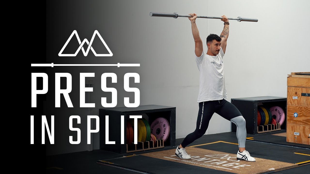 Press in Split | Olympic Weightlifting - YouTube