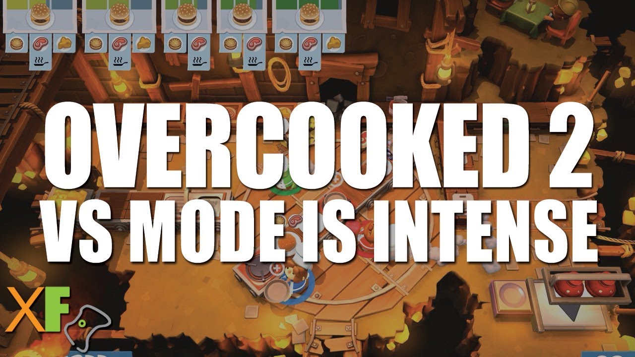 Overcooked 2 Versus Mode is Intense! | Xbox One Multiplayer - YouTube