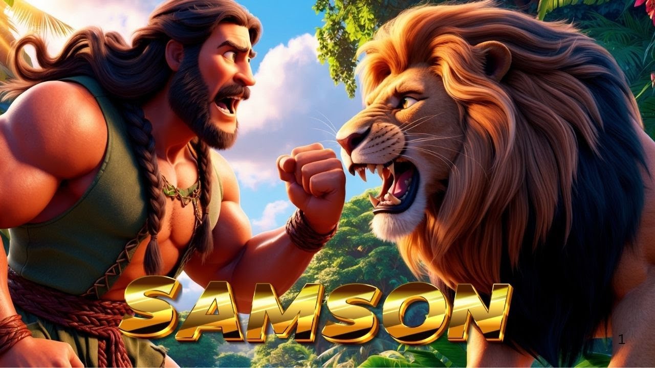 THE STORY OF SAMSON | ANIMATED BIBLE STORY - YouTube