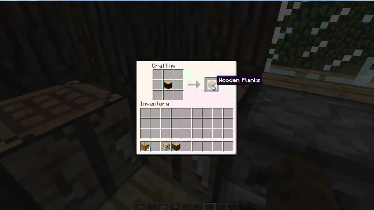 Minecraft: How to craft all plank types - YouTube
